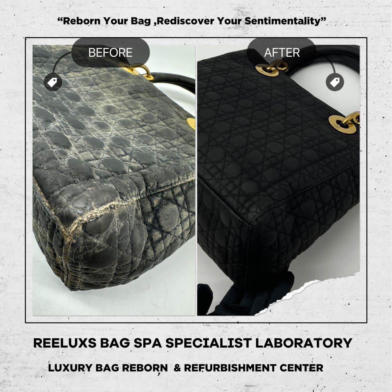 Restoring The Elegance Of Christian Dior Lady Dior | Fabric Mold ...