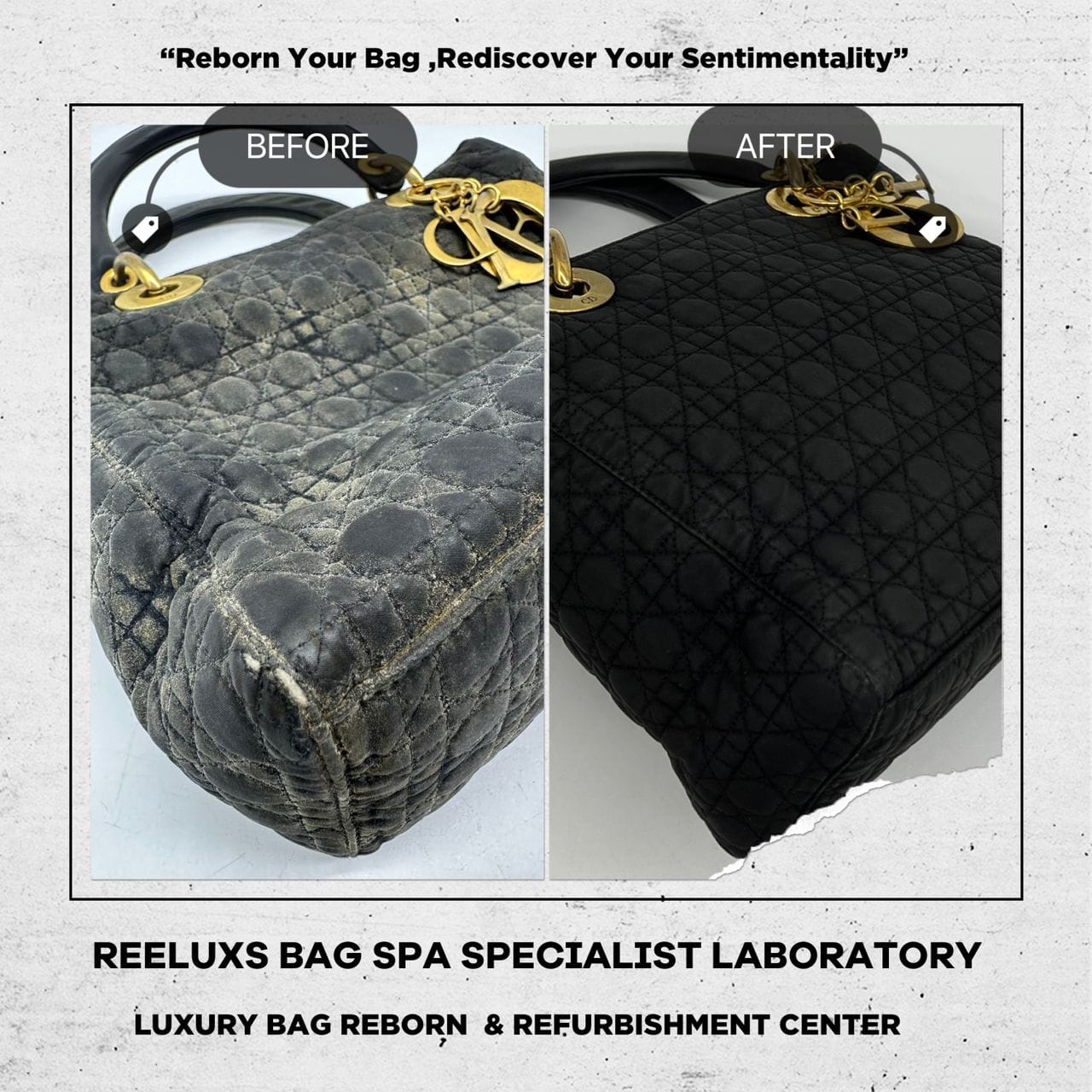 Restoring The Elegance Of Christian Dior Lady Dior | Fabric Mold ...
