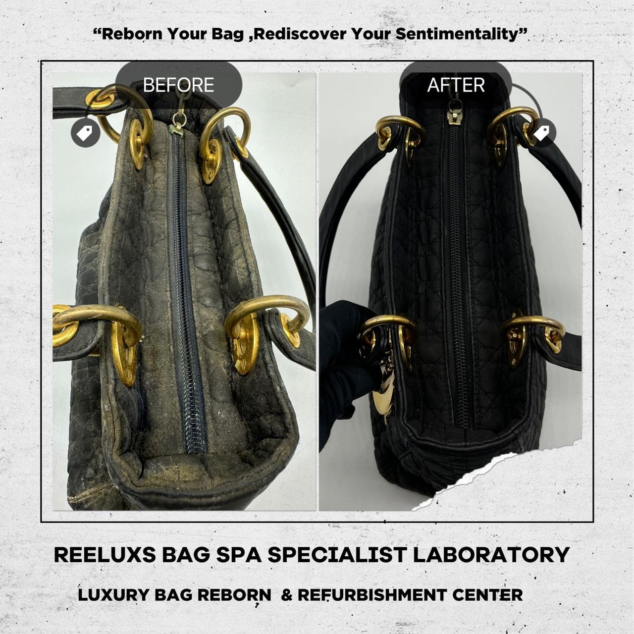 Restoring The Elegance Of Christian Dior Lady Dior | Fabric Mold ...