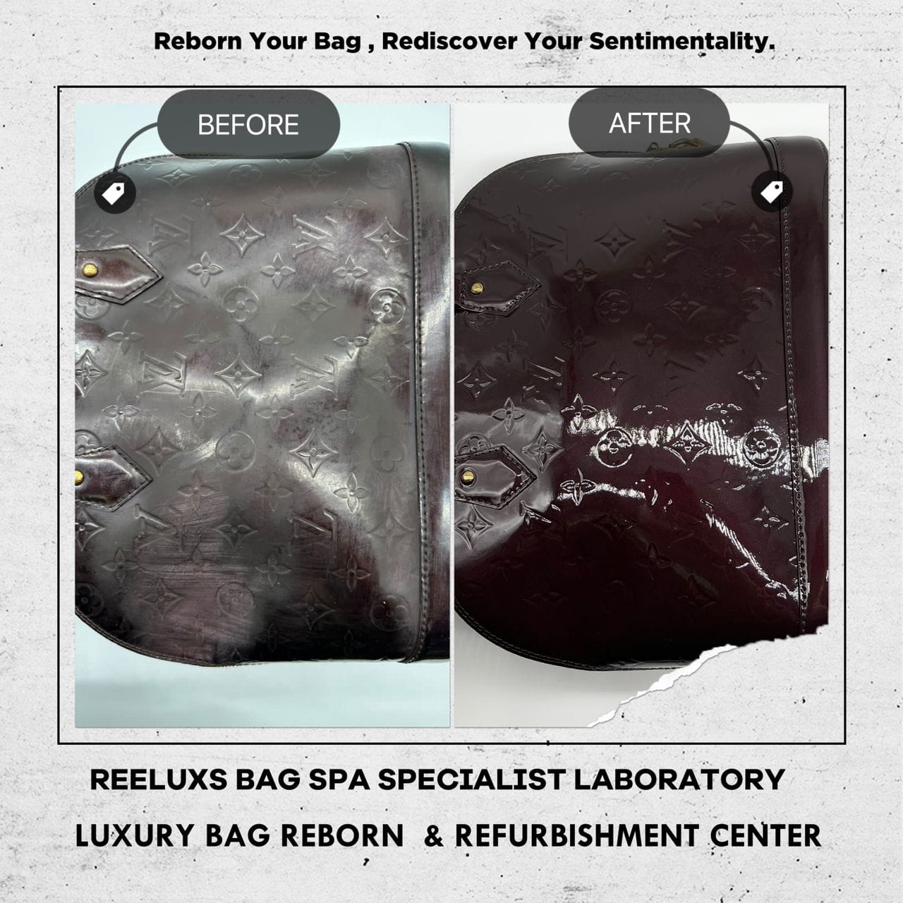 ALMA BB Patent Leather Restoration: Mold Damage & Oxidation Repair