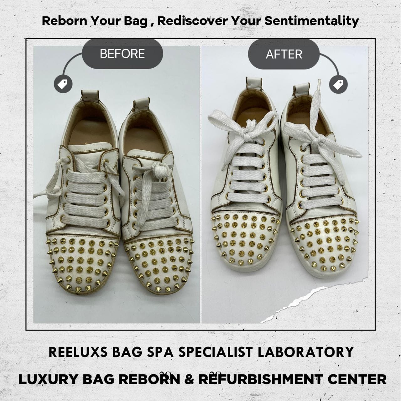 LOUIS VUITTON Shoe Repair: Complete Sole Oxidation Replacement