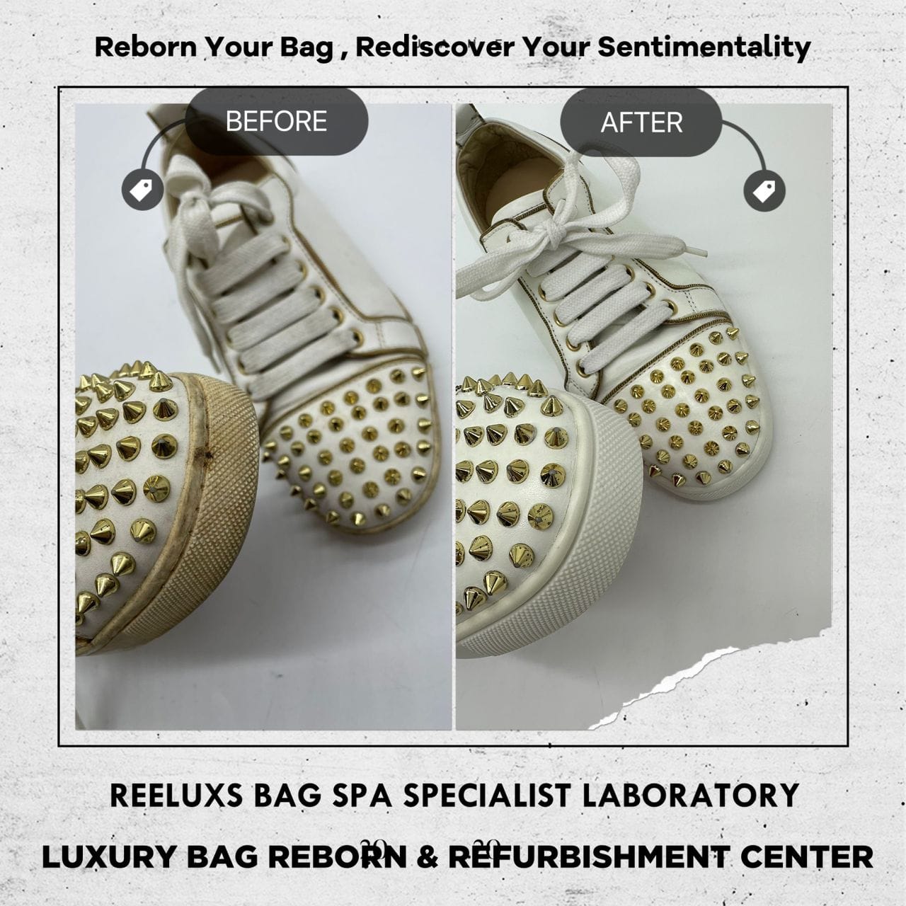 LOUIS VUITTON Shoe Repair: Complete Sole Oxidation Replacement