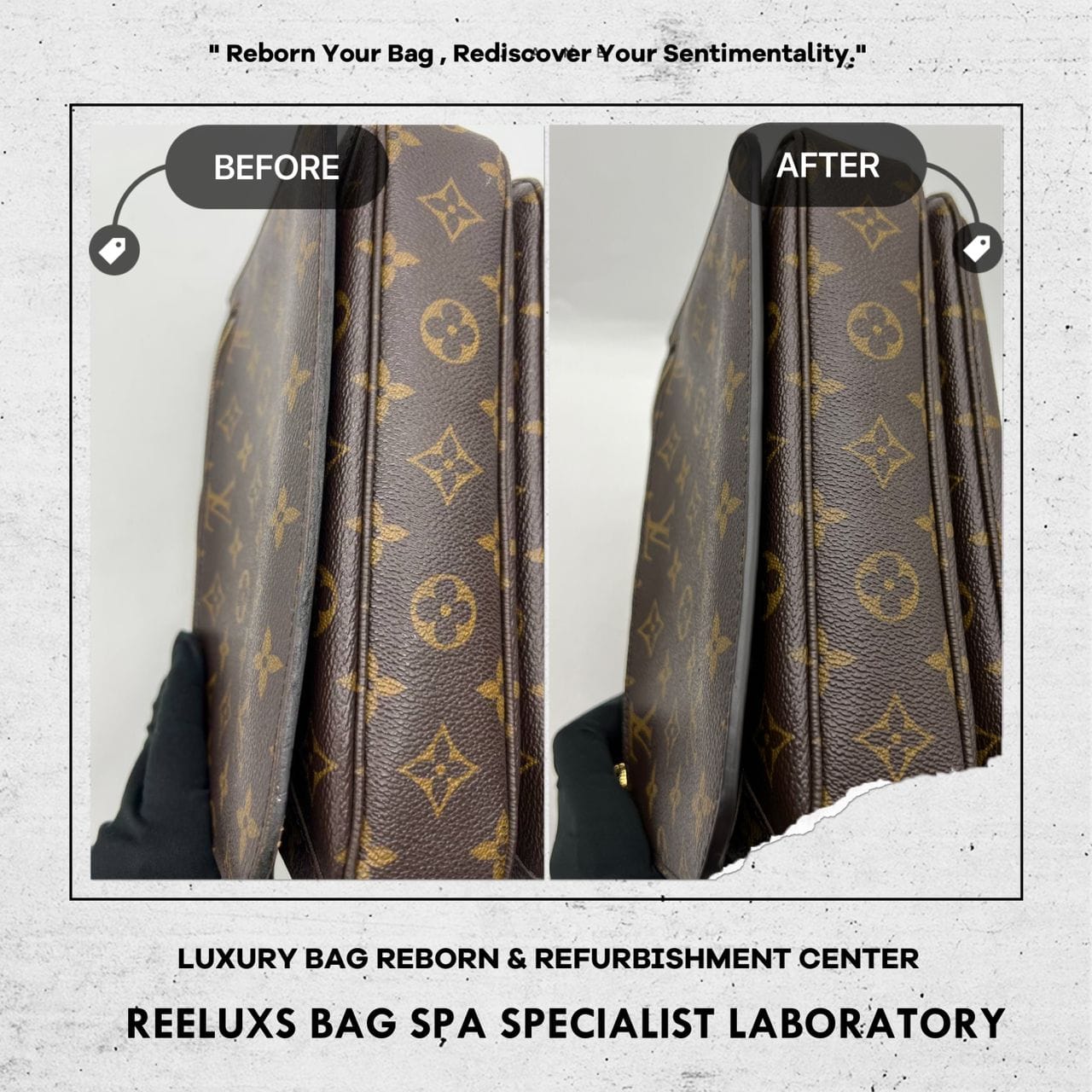 LOUIS VUITTON Shoe Repair: Complete Sole Oxidation Replacement